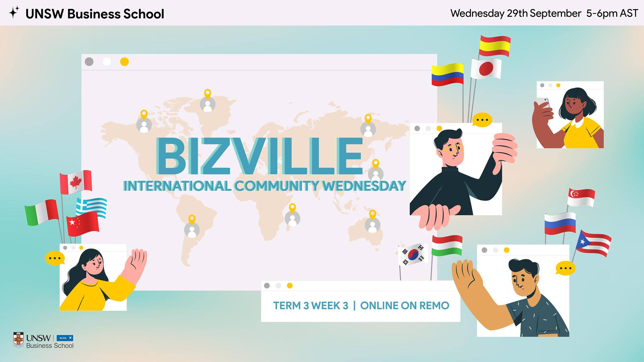 Bizville: UNSW Business School International Community Wednesday – UNSW ...